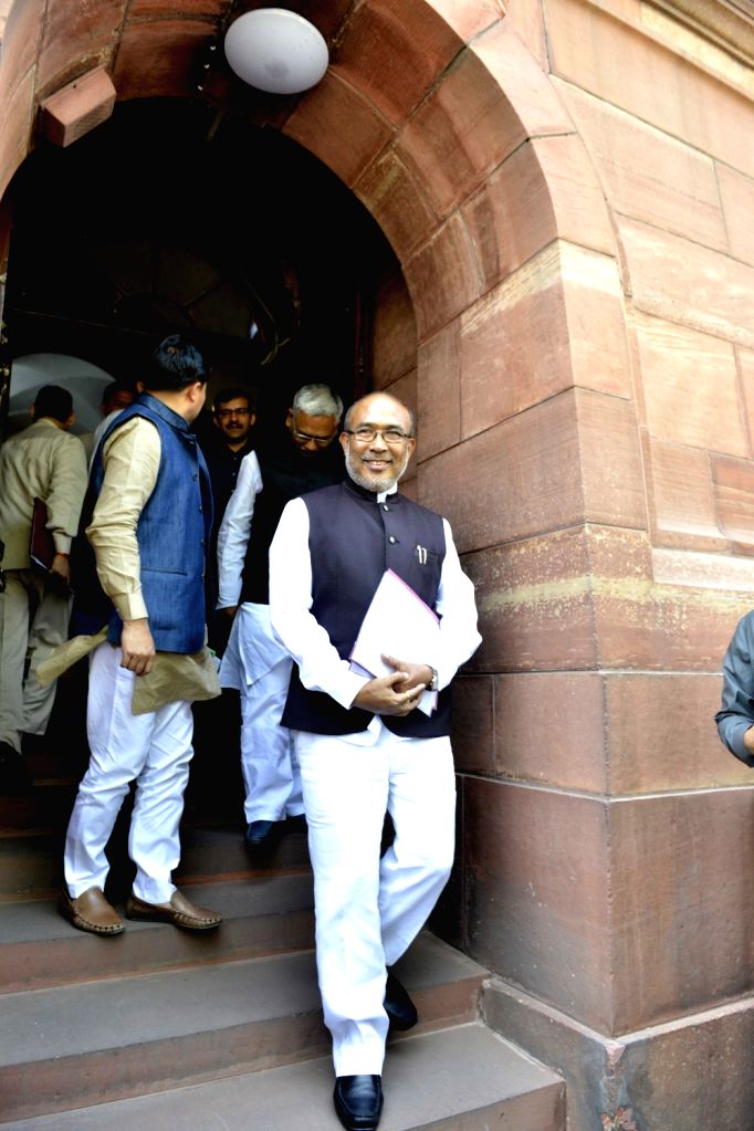 Parliament - Manipur CM