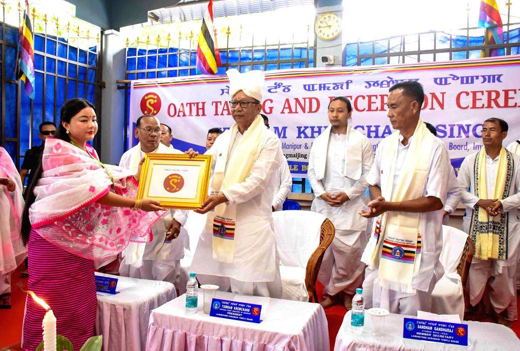 Manipur CM takes oath as LSTB President