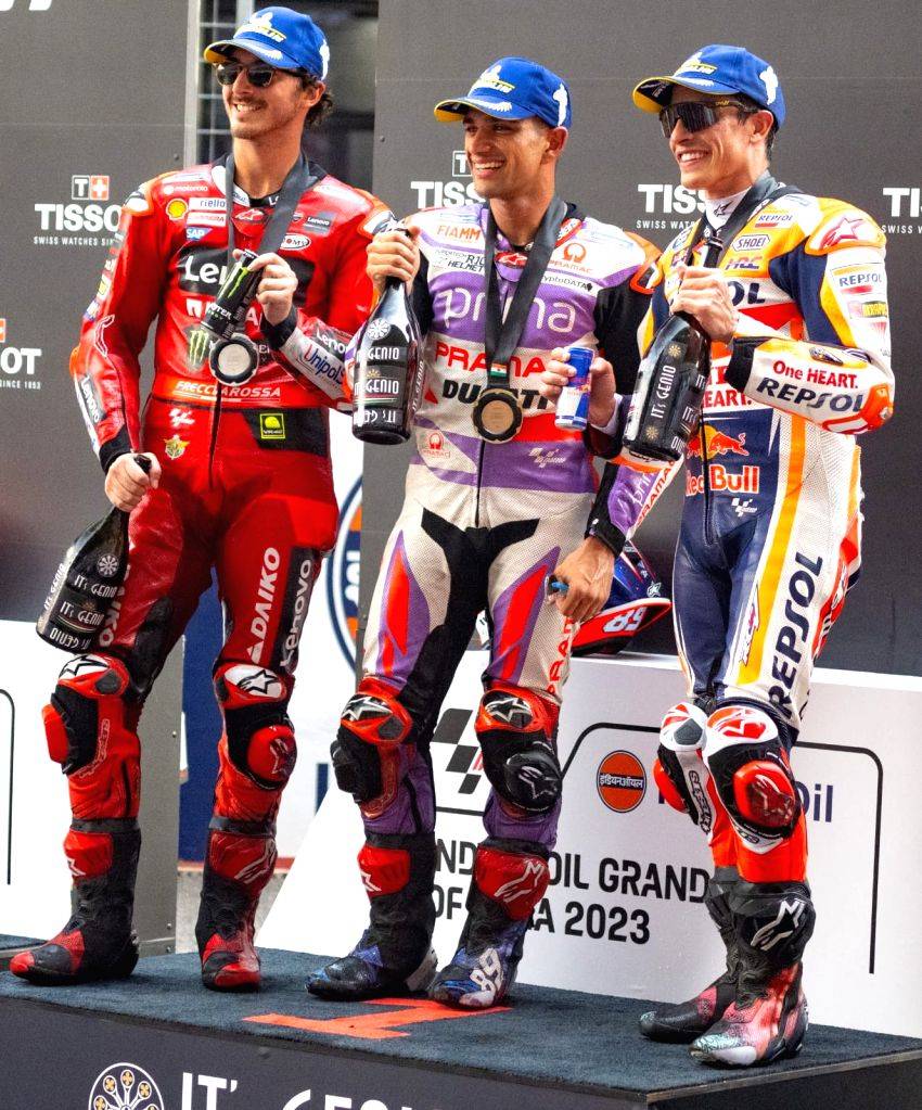Martin bags Tissot Sprint, Bezzecchi grabs pole at Grand Prix of India