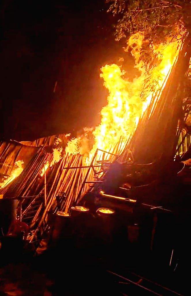Massive Fire Breaks Out at Wedding Venue