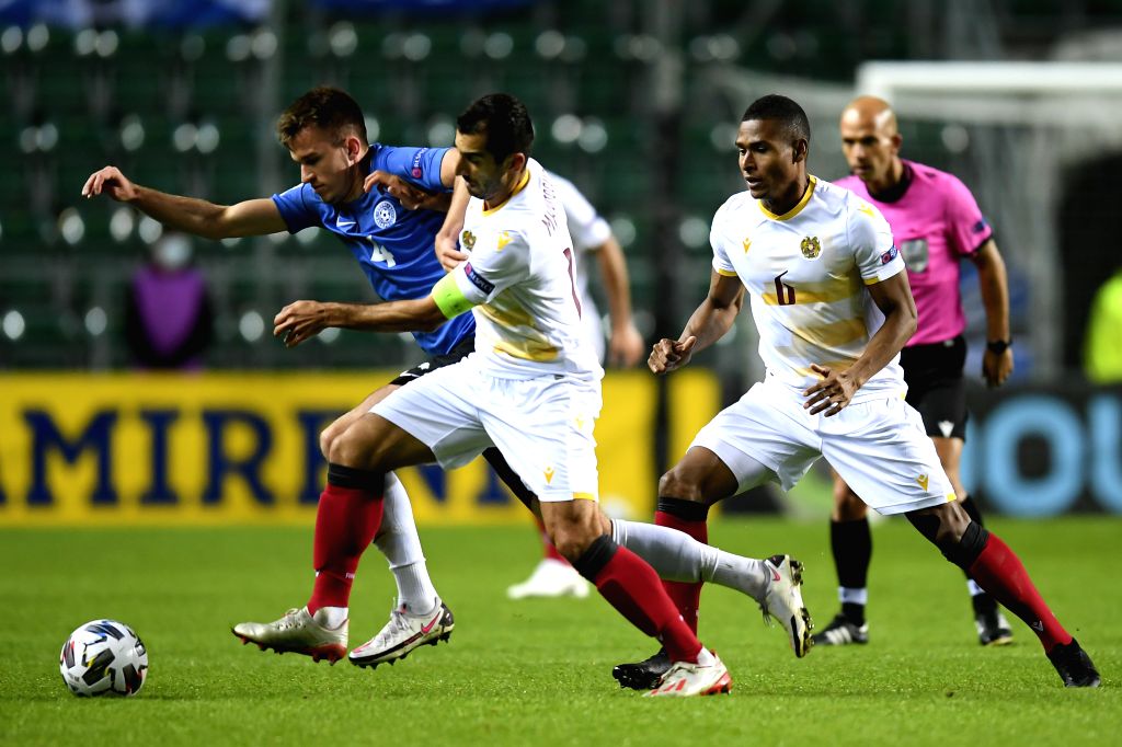 ESTONIA-TALLINN-FOOTBALL-UEFA NATIONS LEAGUE-ESTONIA VS ARMENIA