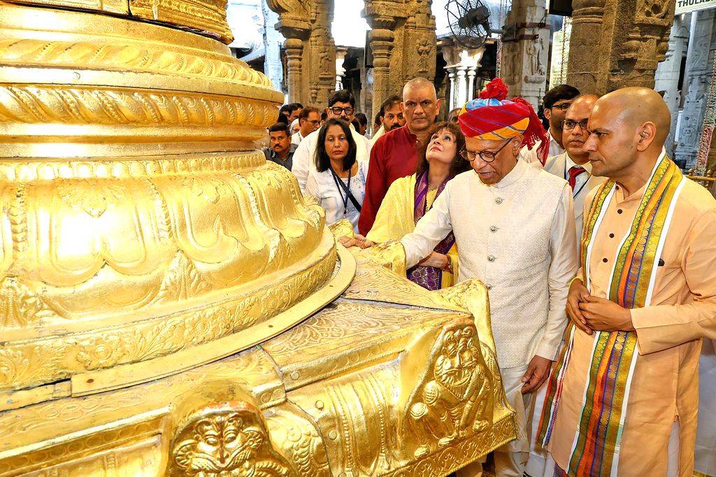 Mauritius PM Ramgoolam Visits Tirumala Temple