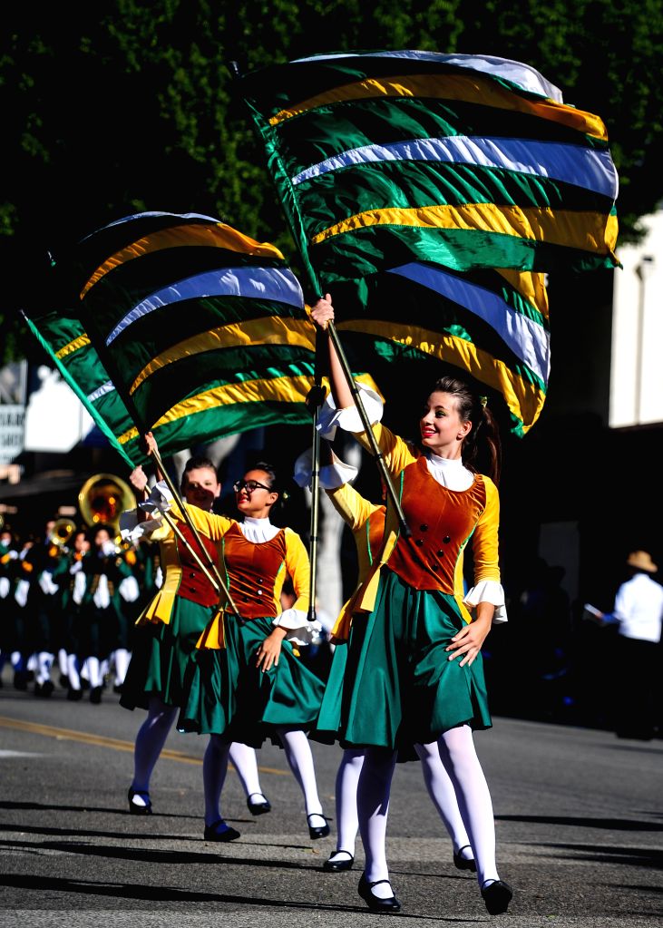 U.S.-LOS ANGELES-BANDS PARADE
