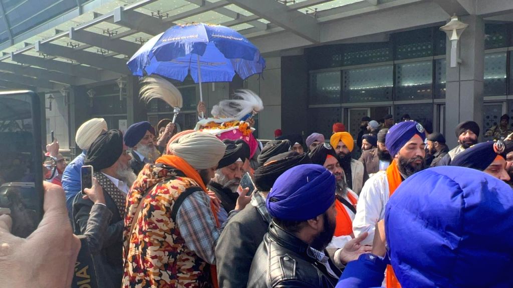 Free Photo : Members of the Afghan Sikh community reached Delhi from ...