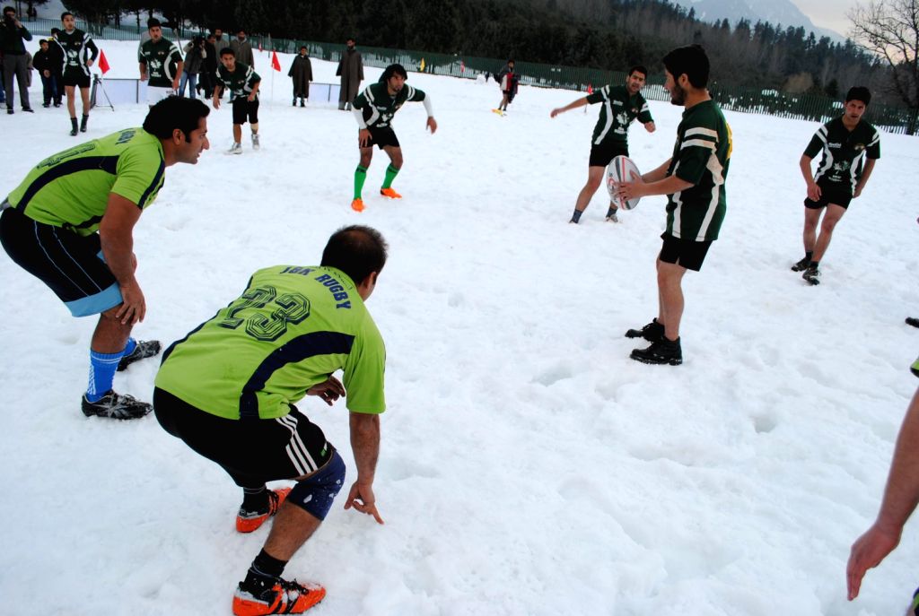 Kashmir Snow Festival - Rugby Exhibition match
