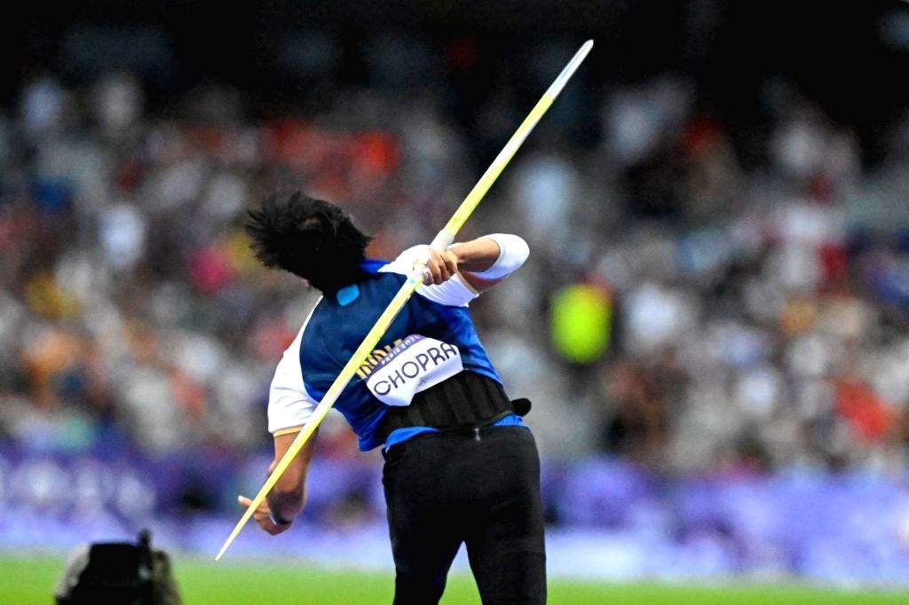 Men's javelin throw final at the Paris Olympics 2024