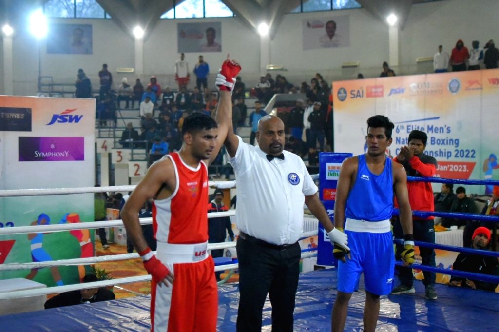 Free photo : Men's National Boxing Championships: Manish, Hussamuddin ...
