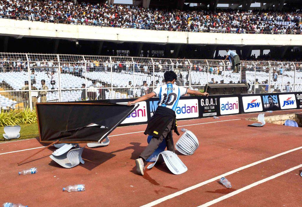 Messi’s Event Turns Messy