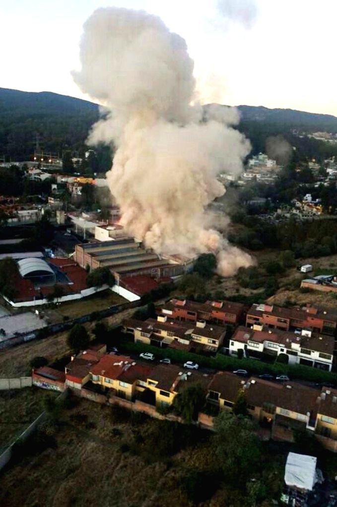 MEXICO-MEXICO CITY-ACCIDENT-EXPLOSION