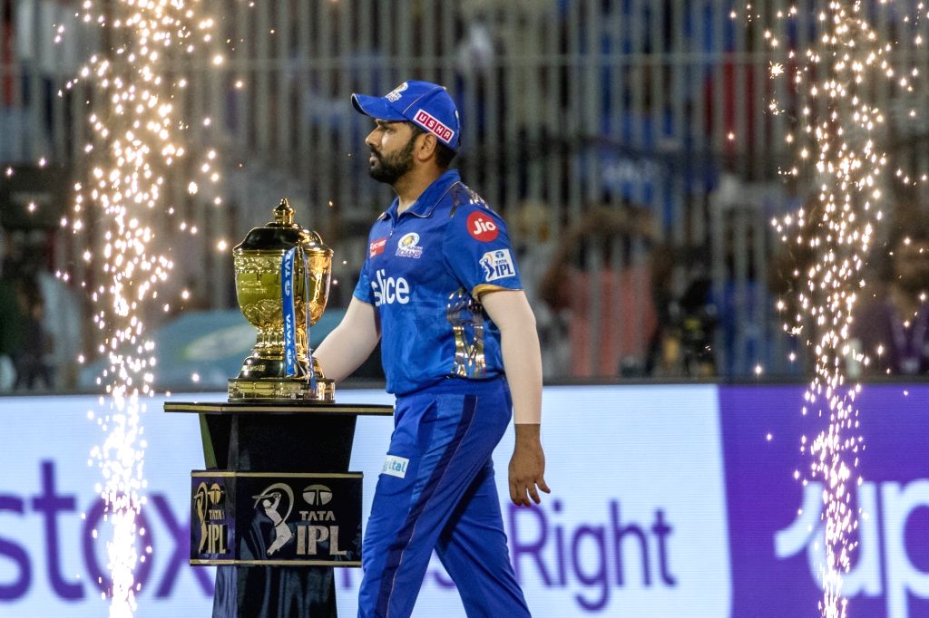 MI's captain Rohit Sharma during the IPL 2023 eliminator