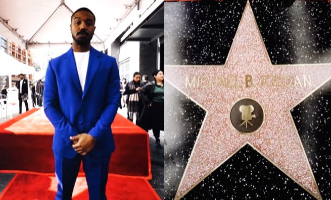 Free Photo : Michael B. Jordan honoured with Hollywood Walk of Fame star