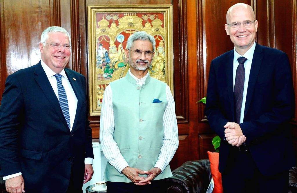 Minister of External Affairs of India S Jaishankar meets Members of the ...