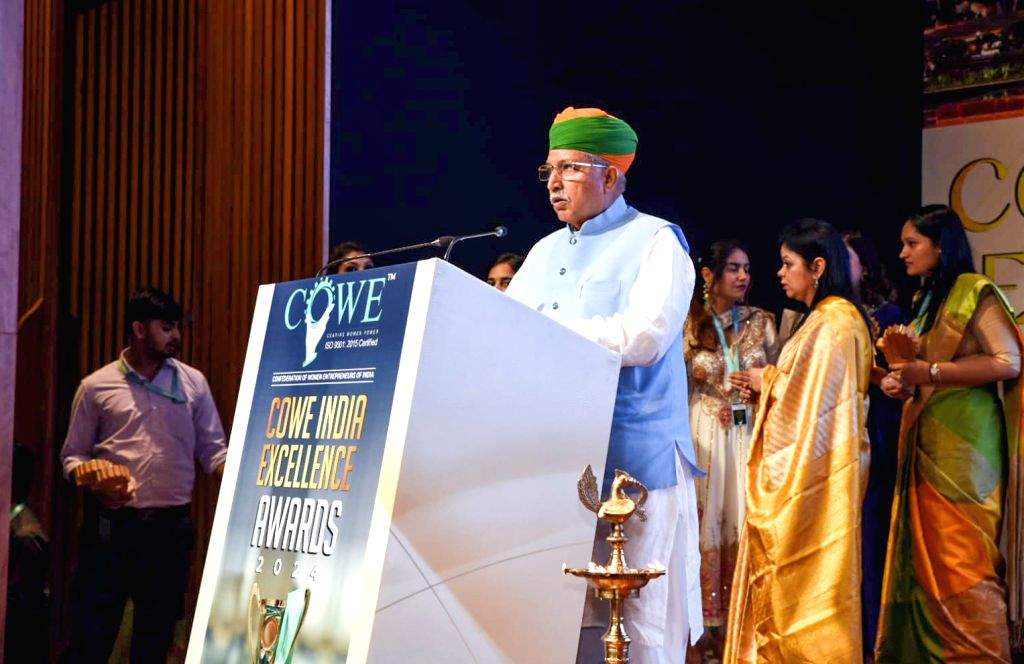 Minister of Law and Justice of India Arjun Ram Meghwal attends the COWE ...