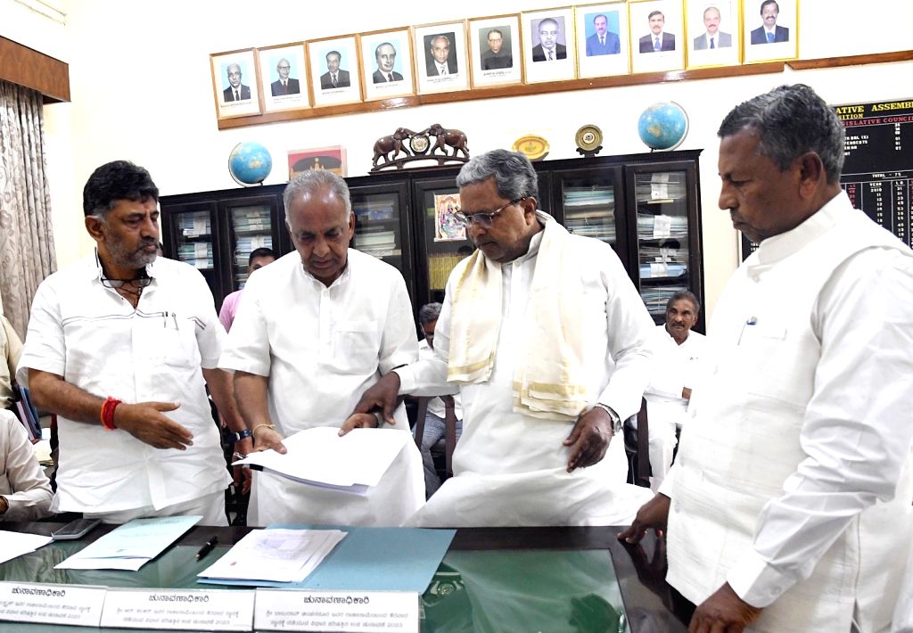 Minister of Minor Irrigation, Science and Technology, Boseraju submits ...