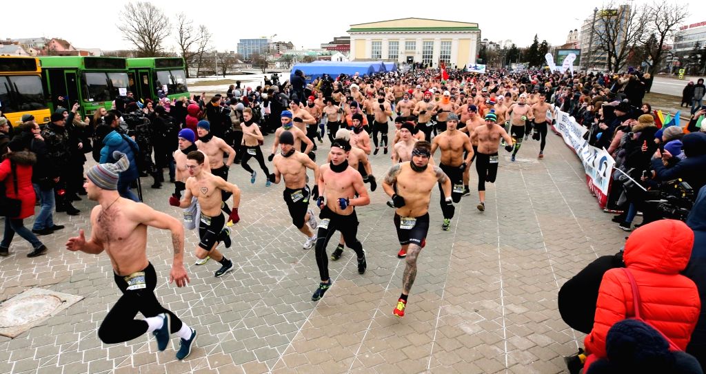 BELARUS-MINSK-REAL MAN RACE