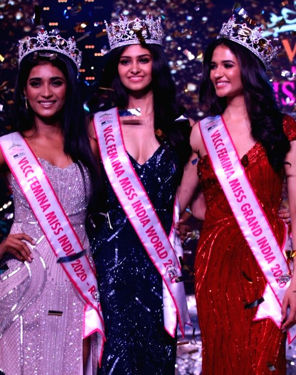 Free Photo:Miss India 2020 winners
