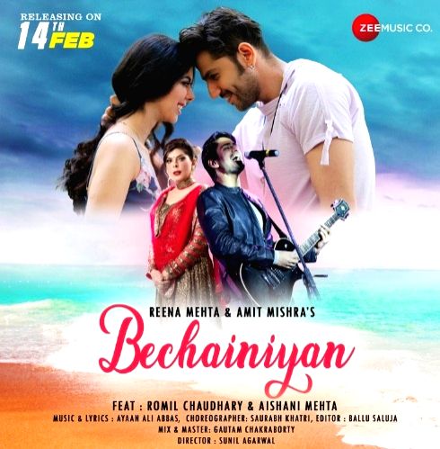 Amit Mishra and Reena Mehta's 'Bechainiyan' an ode to Valentine's Day
