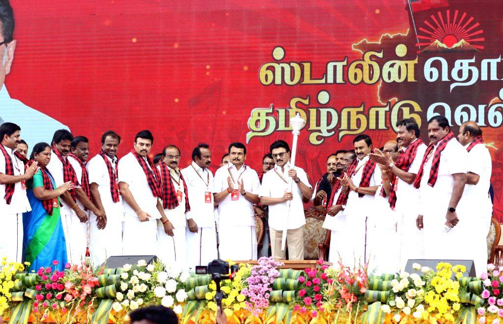 MK Stalin At DMK Western Zone Training Conference