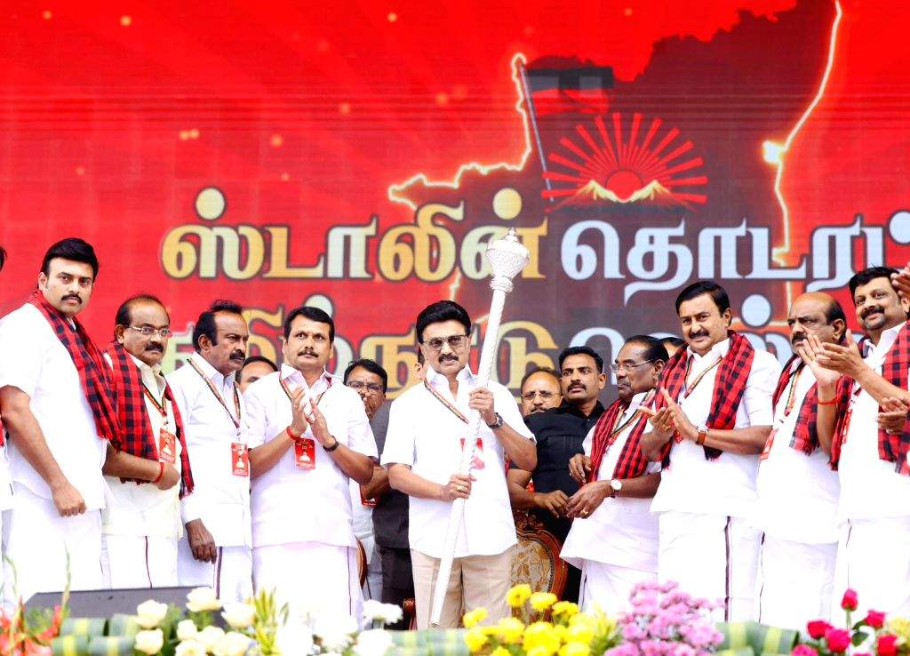 MK Stalin At DMK Western Zone Training Conference
