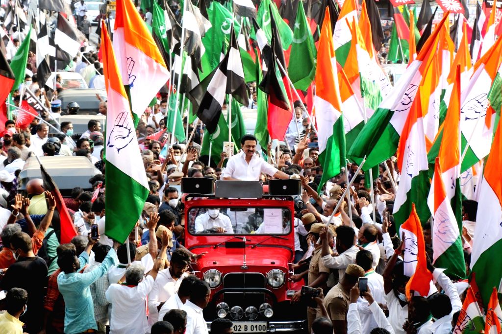 MK Stalin campaigned in his constituency for the upcoming Tamil Nadu ...