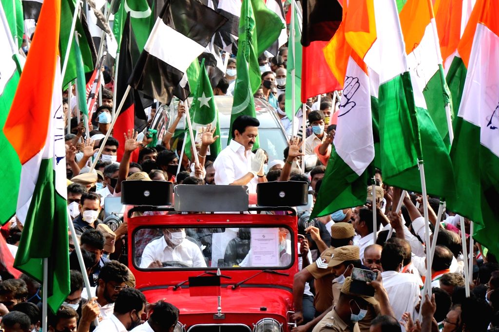 MK Stalin campaigned in his constituency for the upcoming Tamil Nadu ...