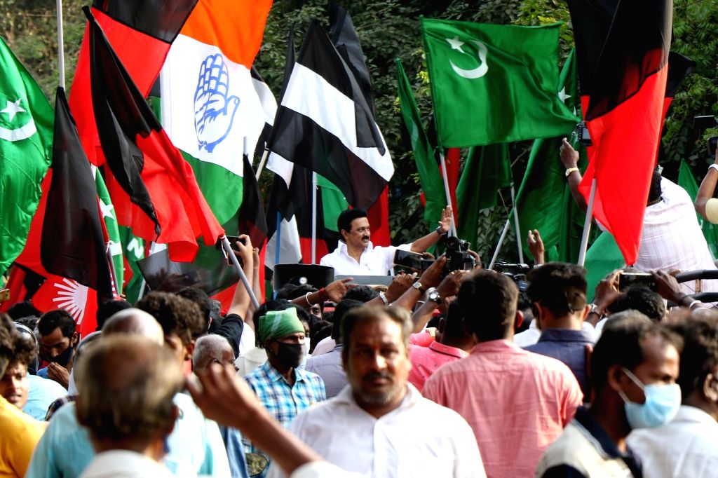 MK Stalin campaigned in his constituency for the upcoming Tamil Nadu ...
