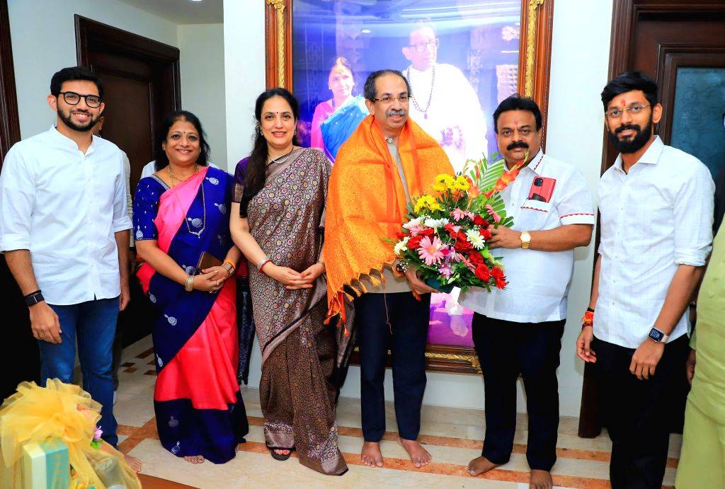 MLA Sunil Prabhu Meets Shiv Sena (UBT) chief Uddhav Thackeray