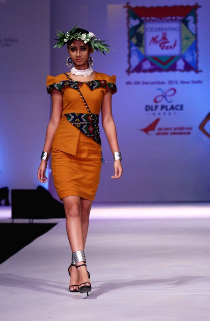 Models at North East Fashion show