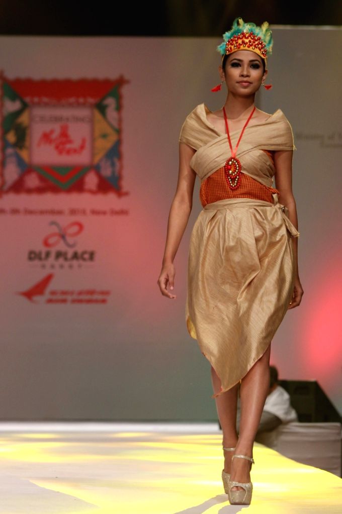 Models at North East Fashion show