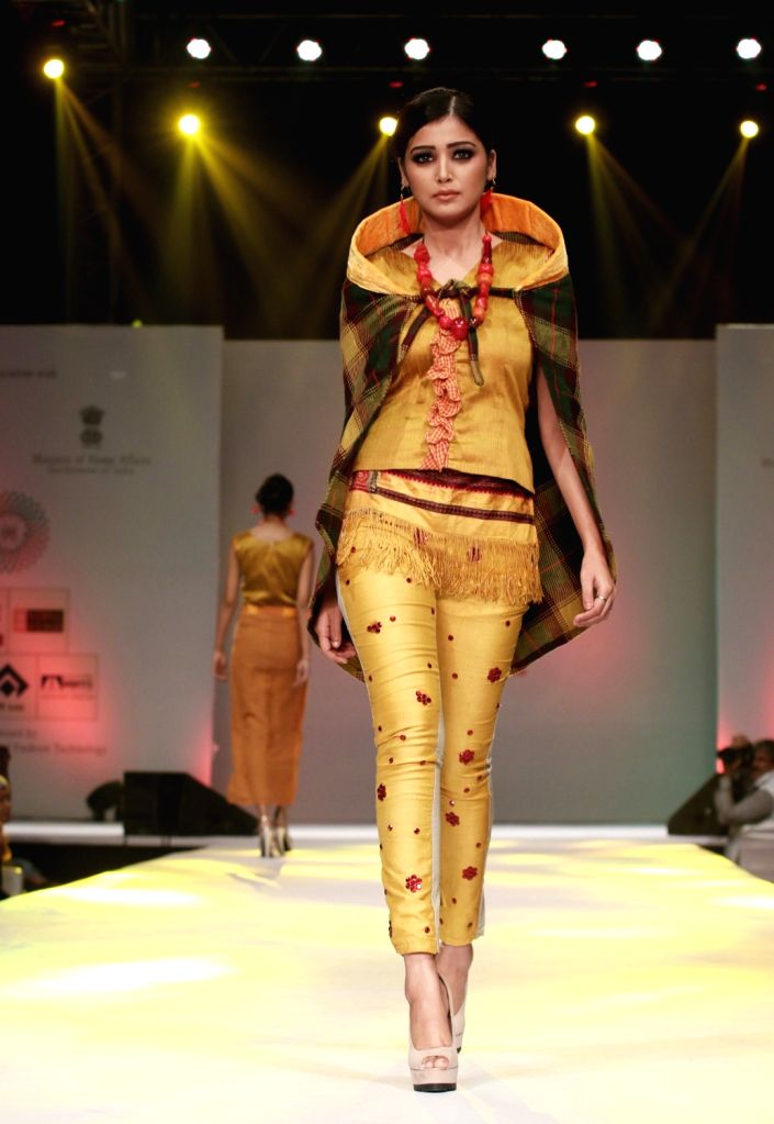 Models at North East Fashion show