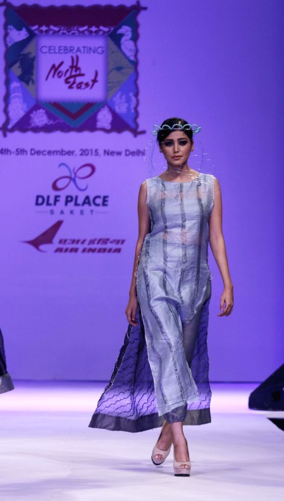 Models at North East Fashion show