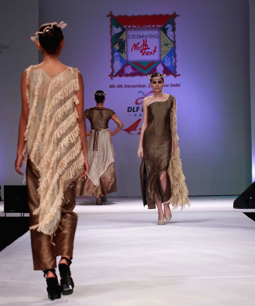 Models at North East Fashion show