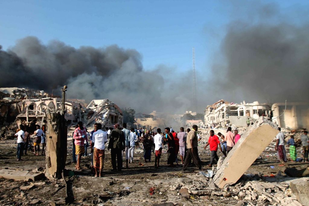 SOMALIA-MOGADISHU-BOMB EXPLOSION