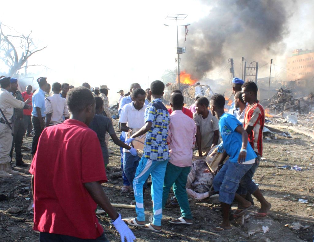 SOMALIA-MOGADISHU-BOMB EXPLOSION