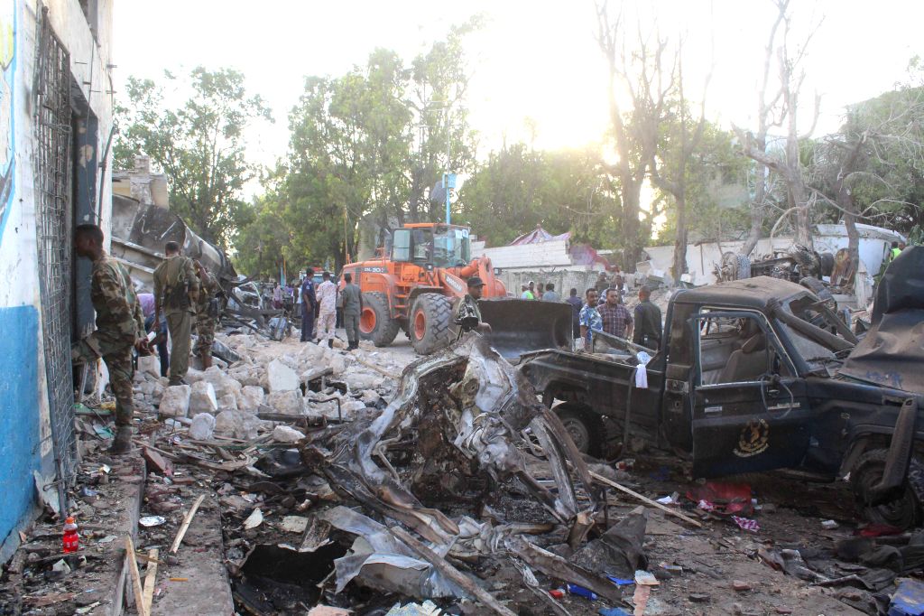 SOMALIA-MOGADISHU-CAR BOMB-EXPLOSION