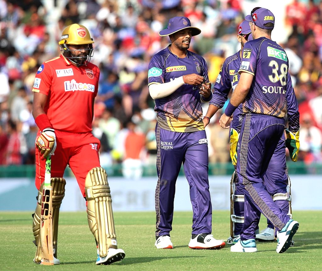 : Mohali : PBKS' Bhanuka Rajapaksa walks back after his dismissal