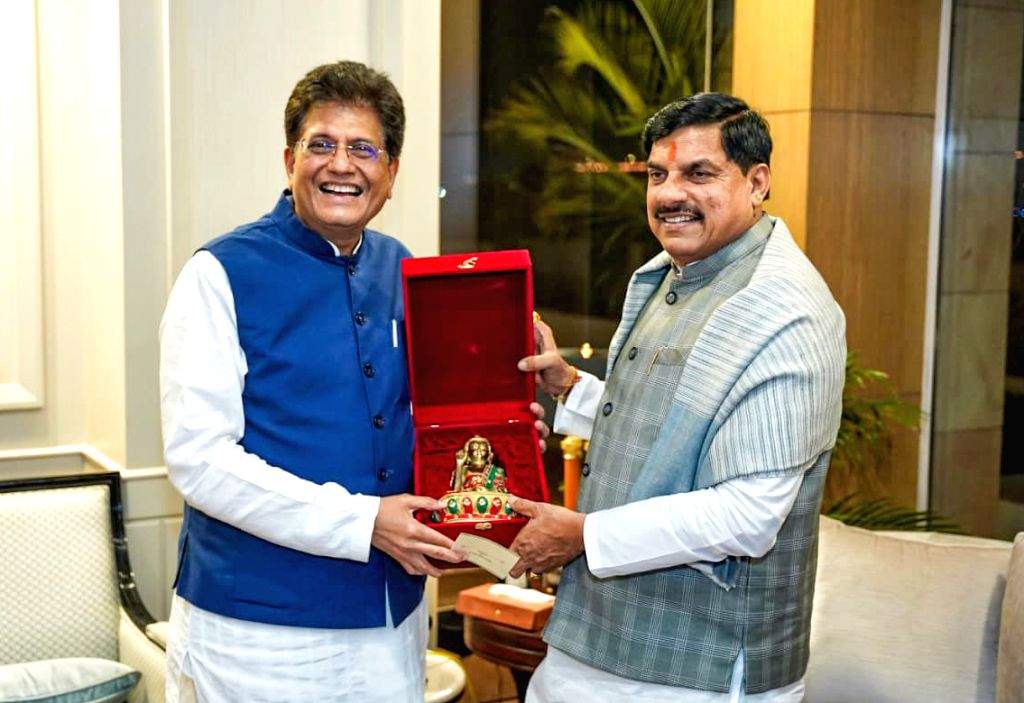 Mohan Yadav Meets Piyush Goyal