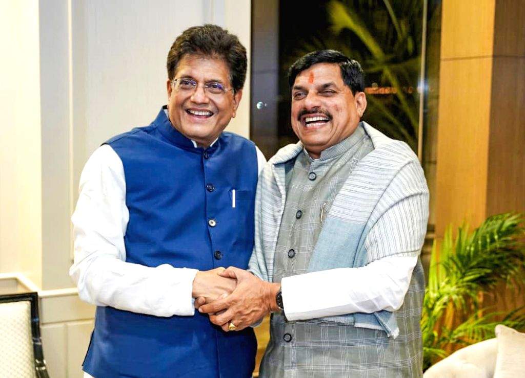 Mohan Yadav Meets Piyush Goyal