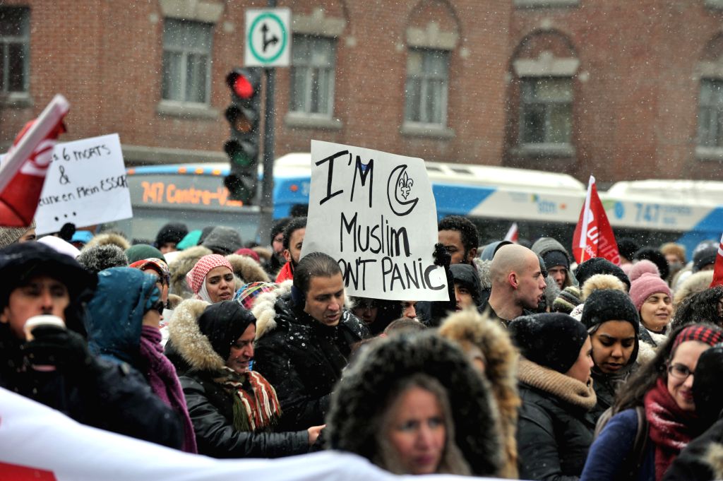CANADA-MONTREAL-QUEBEC TERRORIST ATTACK-RALLY
