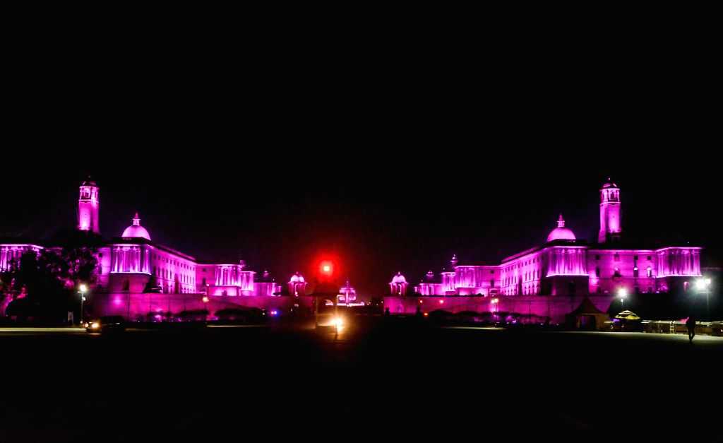 Monuments Illuminate in Purple on World Disability Day