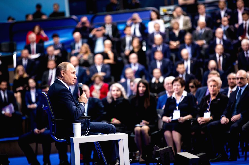 RUSSIA-MOSCOW-PUTIN-PRESIDENTIAL ELECTION-SPEECH