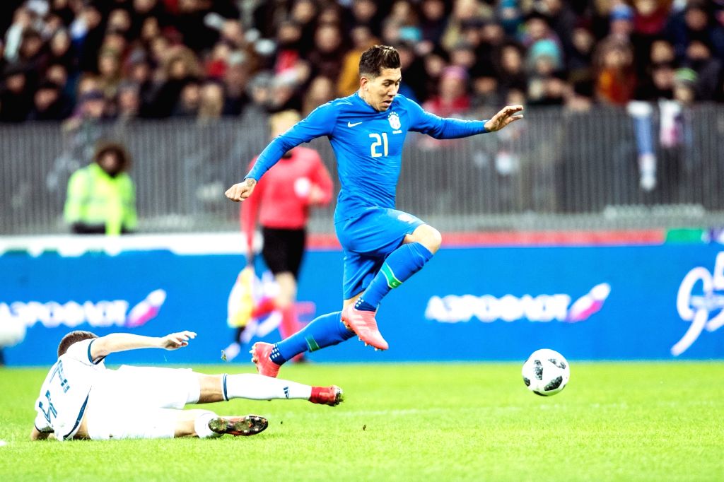 RUSSIA-MOSCOW-SOCCER-BRAZIL VS RUSSIA
