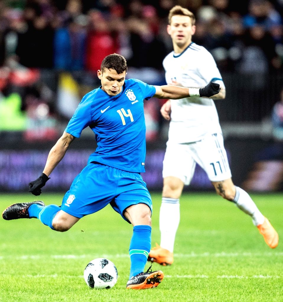 RUSSIA-MOSCOW-SOCCER-BRAZIL VS RUSSIA