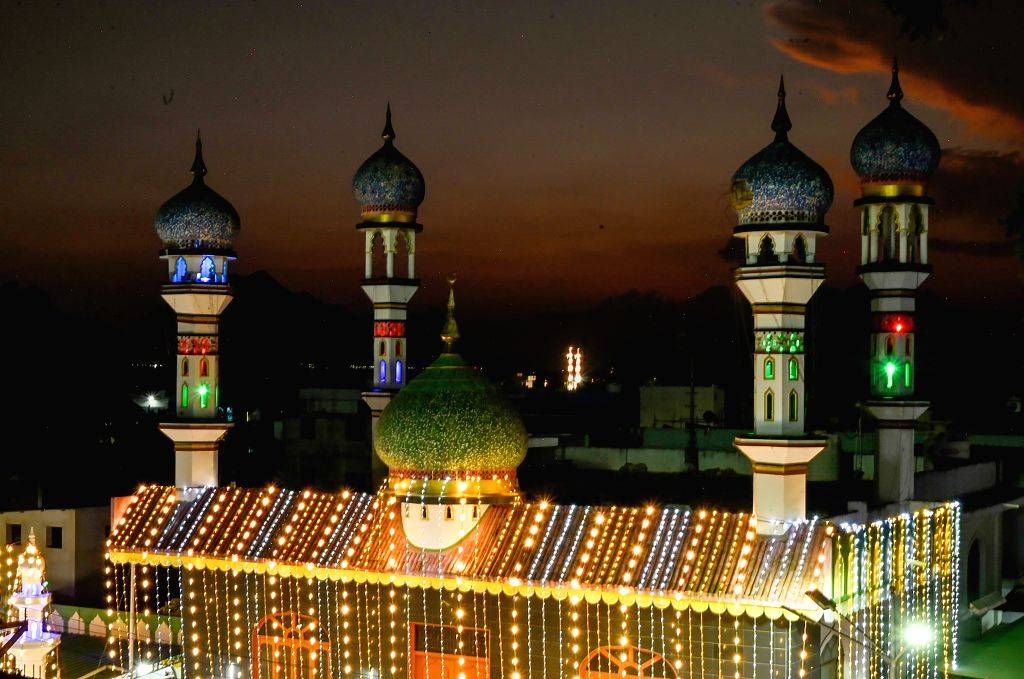 Mosques illuminated for Ramzan in Coimbatore