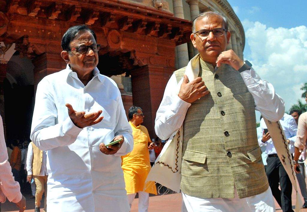 MPs arrive for the special session of Parliament