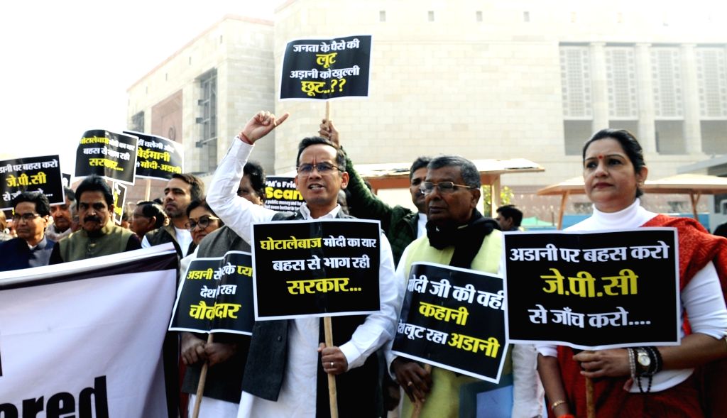 MPs of opposition parties including Priyanka Chaturvedi and Gaurav ...