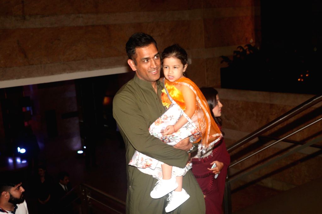Dhoni takes daughter Ziva for a bike ride inside Ranchi farmhouse