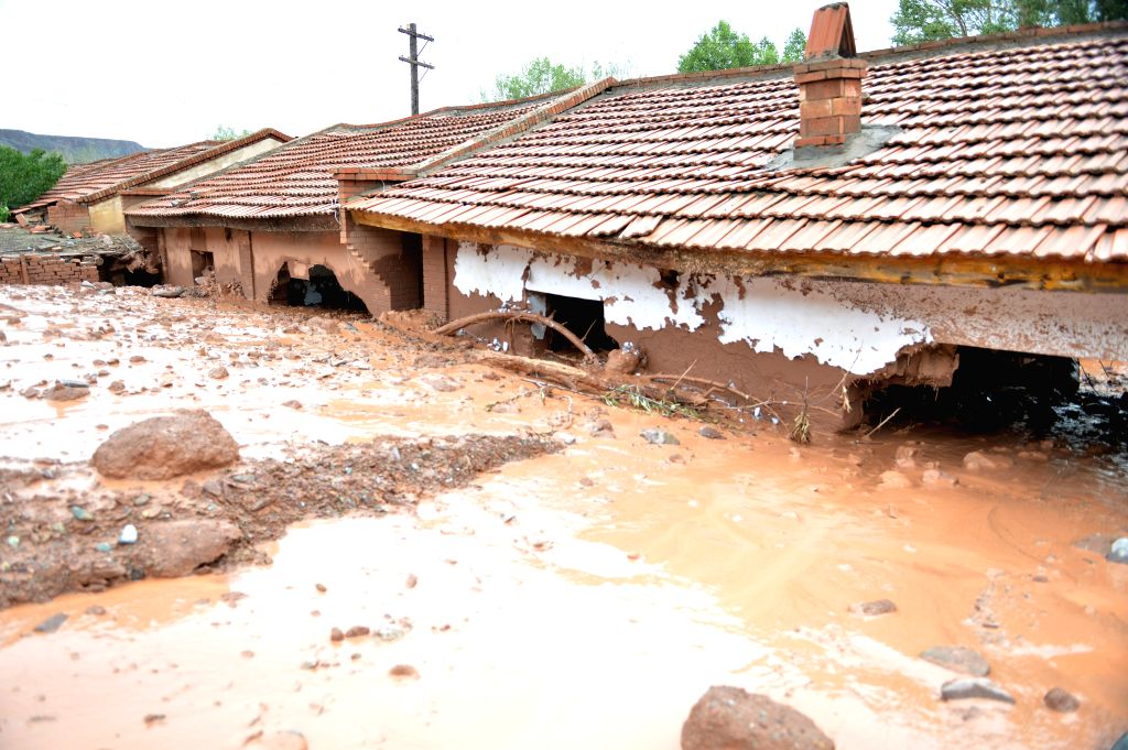 CHINA-GANSU-SUNAN COUNTY-LANDSLIDE