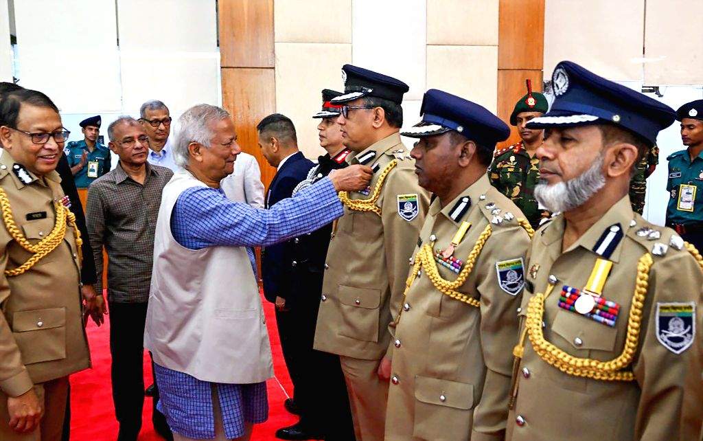 Muhammad Yunus Inaugurates Police Week 2025