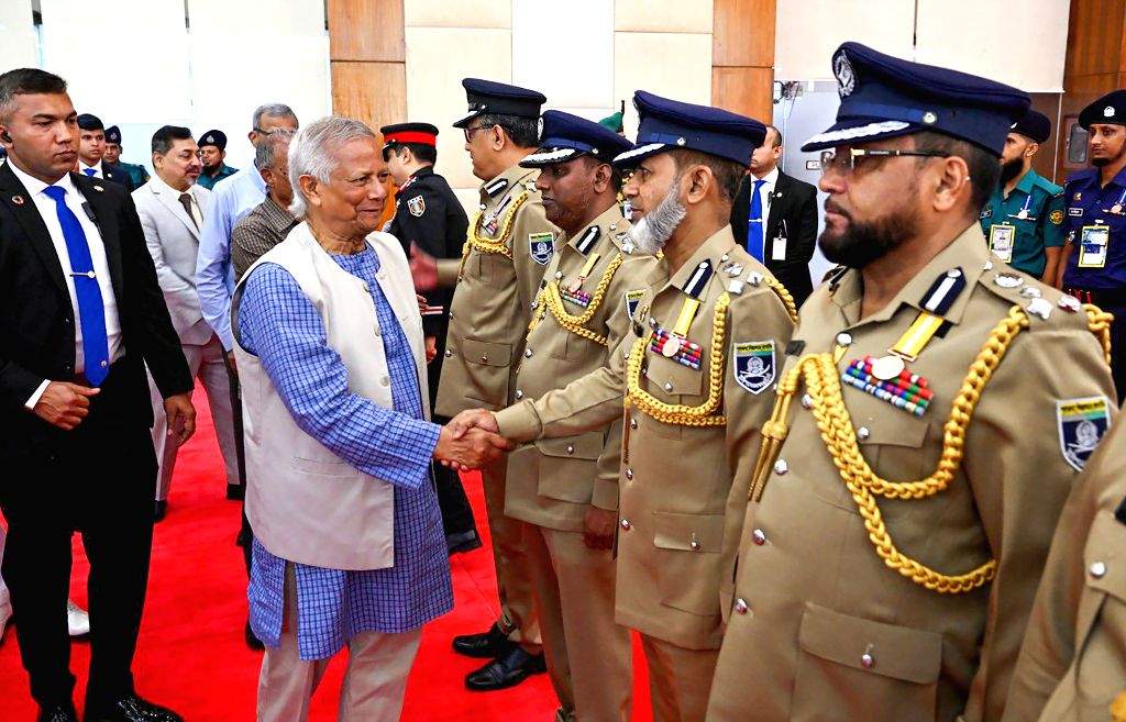 Muhammad Yunus Inaugurates Police Week 2025
